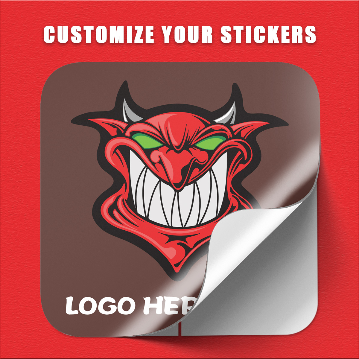 Rounded Corner Stickers: Free Shipping & Save 30% | Vinyl Stickers