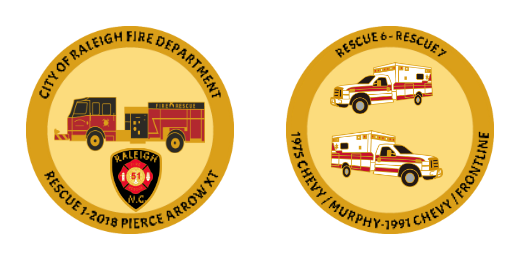 Firefighter Challenge Coins - No MOQ & Free Design | GS-JJ